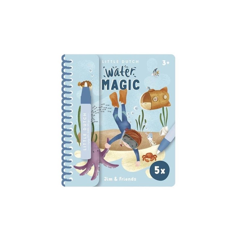 Libro Mágico para Colorear Friends de Little Dutch