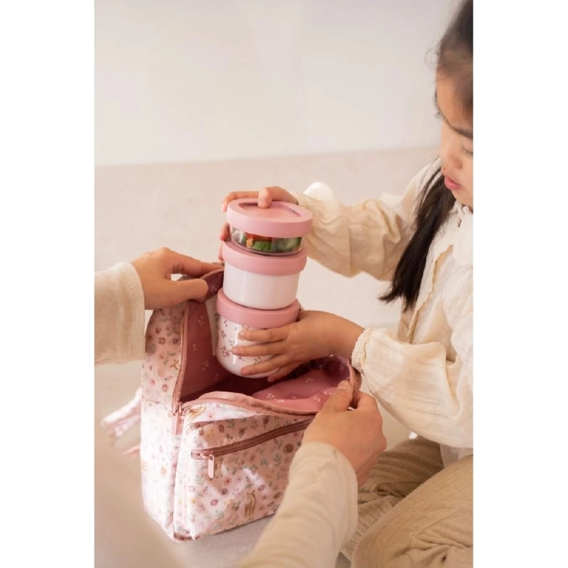 Pack 3 Cajas Snack Apilables Fairy Garden de Little Dutch